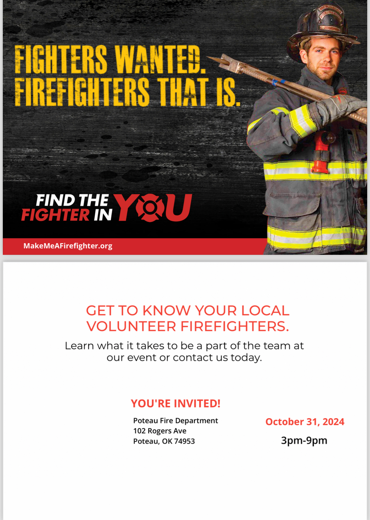 POTEAU FIRE DEPARTMENT